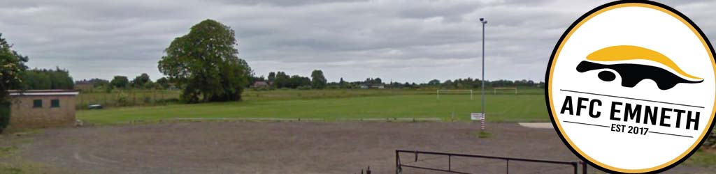 Hungate Road, home to AFC Emneth, AFC Emneth Reserves, Hungate Rovers ...