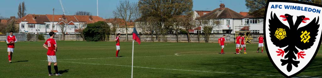 Kings College Sports Ground, home to AFC Wimbledon U18, Old Strand ...