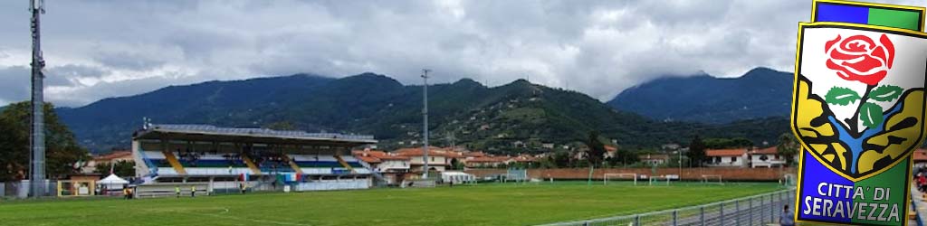 Stadio Comunale Buon Riposo, home to ASD Seravezza Pozzi Calcio ...
