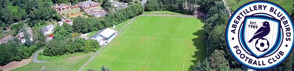 Cwm Nant Y Groes, home to Abertillery Bluebirds - Football Ground Map