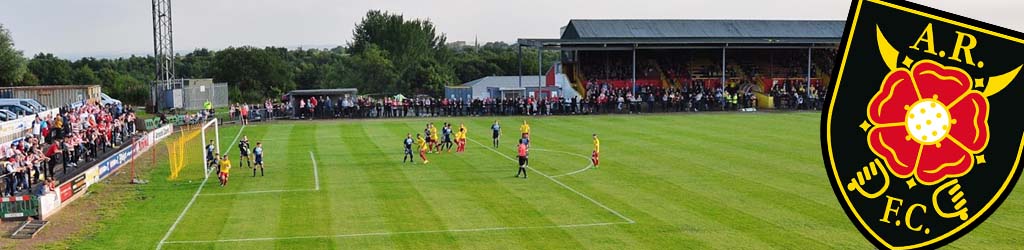 The Cliftonhill Stadium, home to Albion Rovers, Albion Rovers Reserves ...