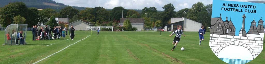 Dalmore Park (Grass), former home to Alness United, Alness United ...