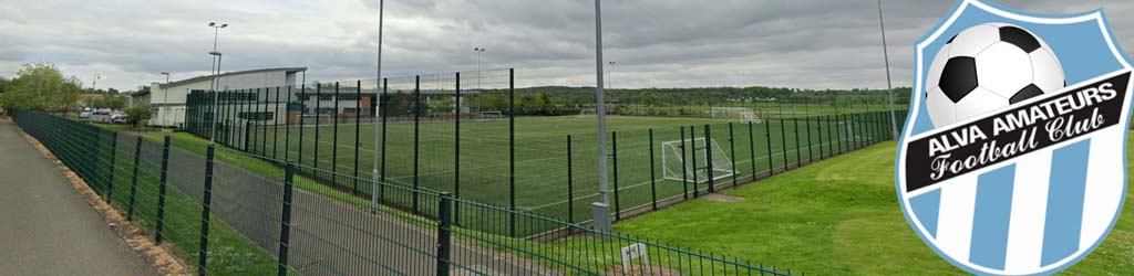 Alva Academy, home to Alva Amateurs FC - Football Ground Map