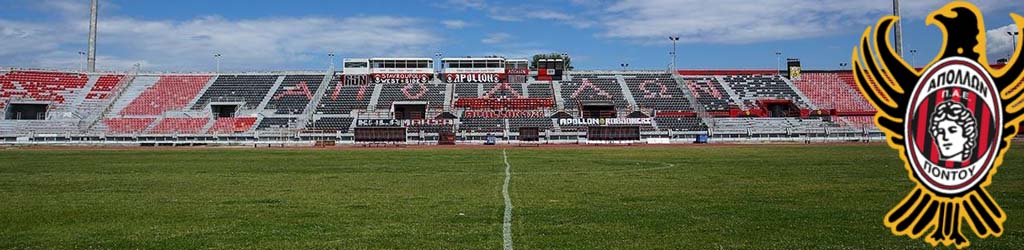 Apollon Kalamaria Stadium, home to Apollon Kalamaria - Football Ground Map