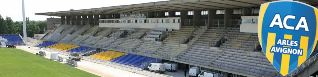 Parc des Sports Avignon, home to Arles-Avignon - Football Ground Map