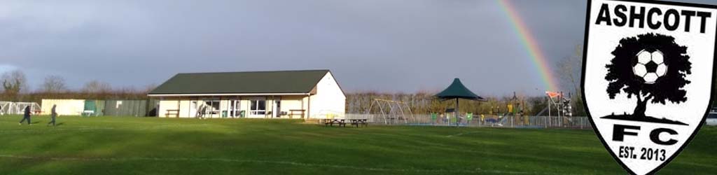 Ashcott Coronation Playing Fields, home to Ashcott FC, Ashcott Reserves ...