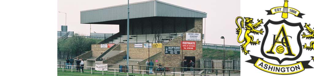 Portland Park, former home to Ashington - Football Ground Map