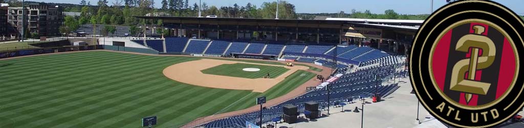 Coolray Field, former home to Atlanta United II - Football Ground Map