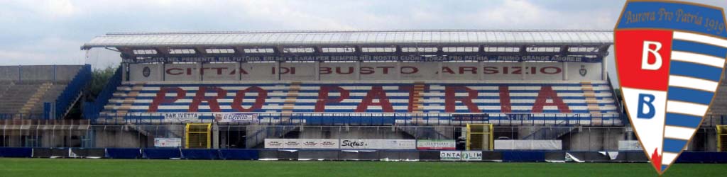 Stadio Carlo Speroni, home to Aurora Pro Patria - Football Ground Map