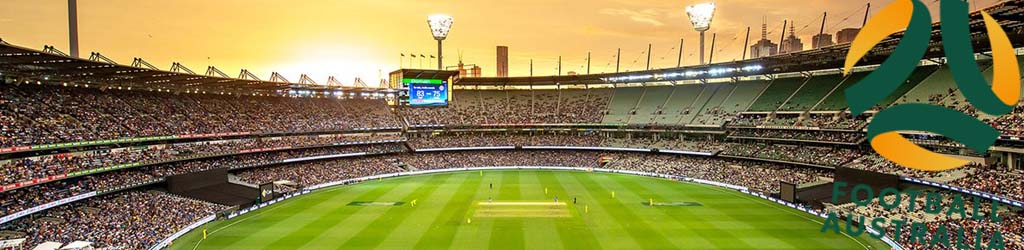 Melbourne Cricket Ground (MCG), home to Australia - Football Ground Map