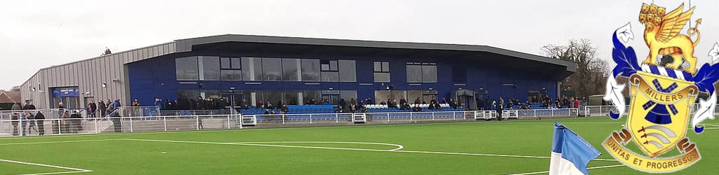 Parkside, home to Aveley FC, Grays Athletic, Southend United ...