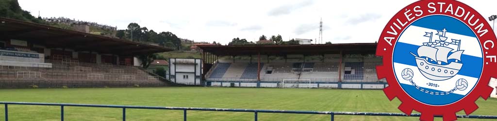 Estadio de Santa Barbara, home to Aviles Stadium CF - Football Ground Map