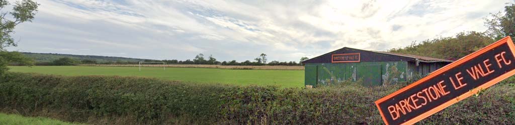 Wood Lane, home to Barkestone Le Vale FC - Football Ground Map