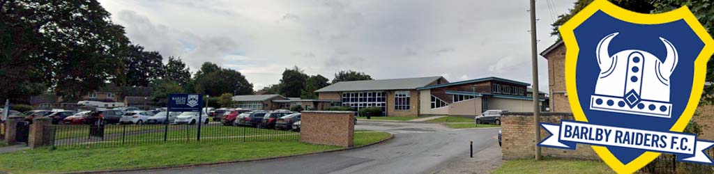 Barlby High School, home to Barlby Raiders JFC - Football Ground Map