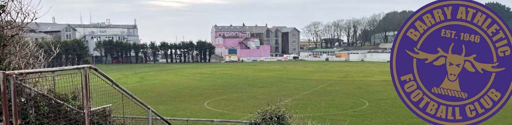 Barry Athletic Ground, home to Barry Athletic - Football Ground Map