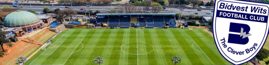Bidvest Stadium, home to Bidvest Wits, MM Platinum - Football Ground Map
