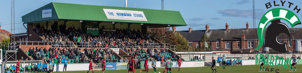 Croft Park, home to Blyth Spartans, Blyth Spartans Reserves - Football ...