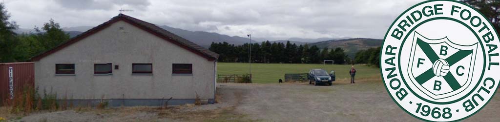 Migdale Playing Field, home to Bonar Bridge FC - Football Ground Map