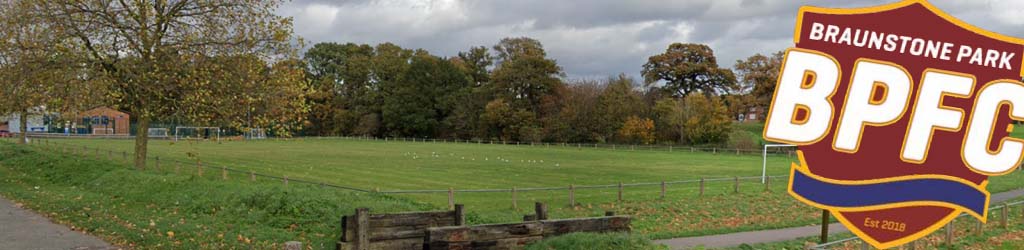 Braunstone Park, home to Braunstone Park FC - Football Ground Map