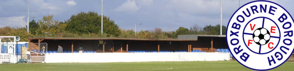 Goffs Lane, home to FC Broxbourne Borough, Eton Manor, Woodford Town ...