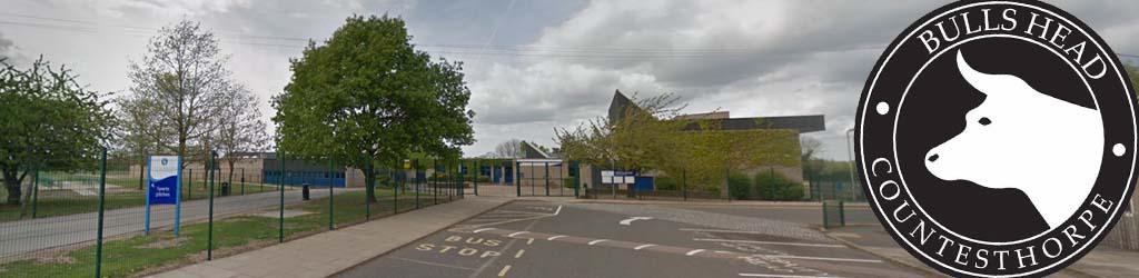 Countesthorpe Academy, home to Bulls Head FC (Countesthorpe) - Football ...