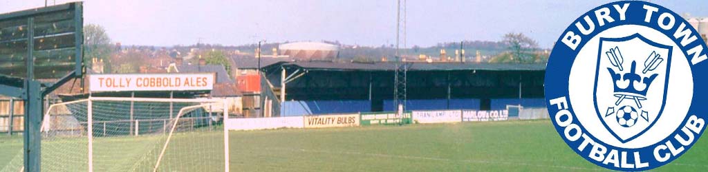 Kings Road, former home to Bury Town - Football Ground Map