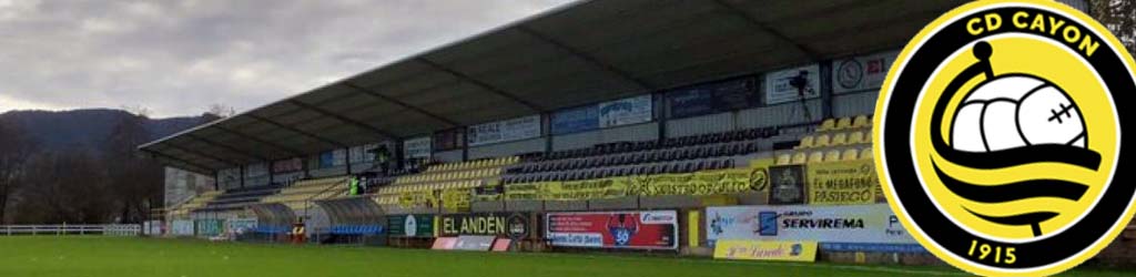 Estadio Fernando Astobiza, home to CD Cayon - Football Ground Map