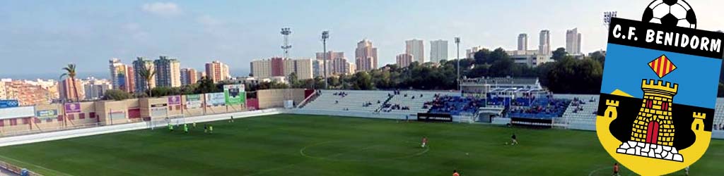 Estadio Municipal Guillermo Amor, home to Benidorm CF, CF Benidorm ...