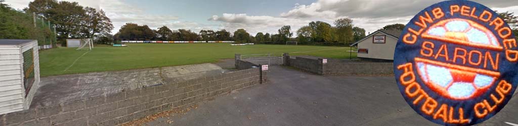 Saron Playing Field, home to CPD Saron - Football Ground Map