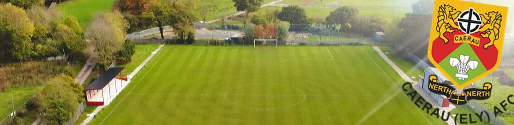 Cwrt-yr-Ala, home to Caerau Ely, Clwb Cymric - Football Ground Map