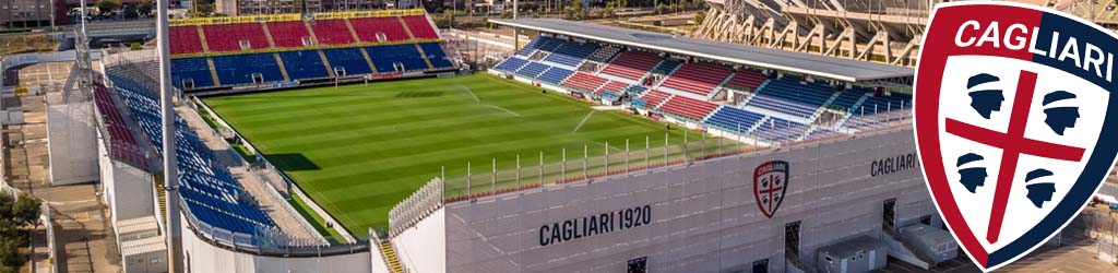 Sardegna Arena, home to Cagliari Calcio - Football Ground Map