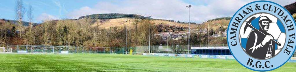 King George V New Field, home to Cambrian & Clydach, Pentyrch Rangers ...