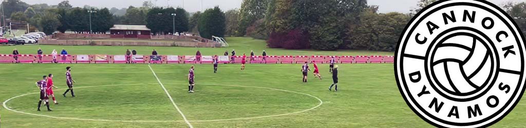 Chase Park, home to Cannock Dynamos FC - Football Ground Map