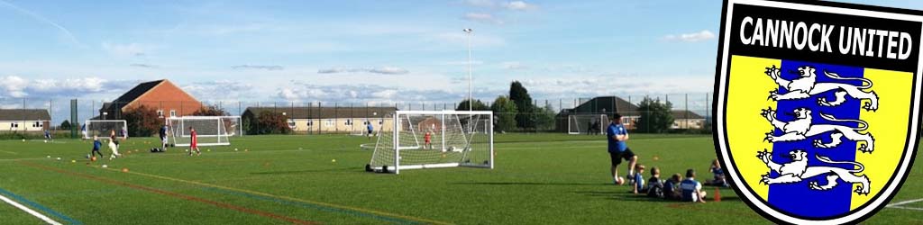 5s Pavilion and Sports Ground, home to Cannock United - Football Ground Map