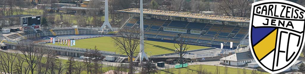 Ernst-Abbe-Sportfeld, home to FC Carl Zeiss Jena, FC Carl Zeiss Jena ...