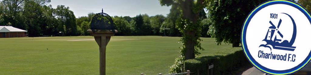 Charlwood Rec, home to Charlwood - Football Ground Map