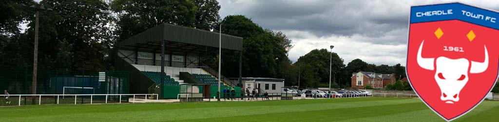 Park Road Stadium, home to Cheadle Town, Cheadle Town Reserves, Cheadle ...