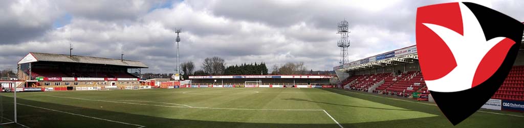 Whaddon Road, home to Cheltenham Town, Gloucester City - Football ...