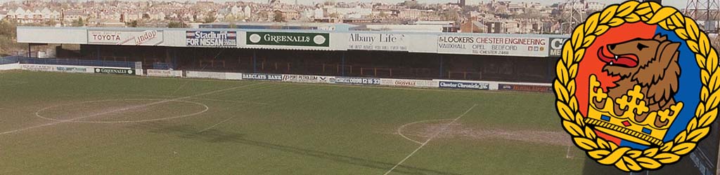 Sealand Road, former home to Chester City - Football Ground Map