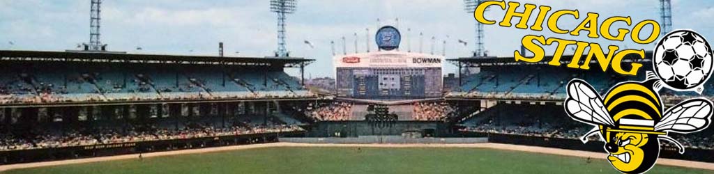 Comiskey Park (1919-1990), home to Chicago Mustangs, Chicago Sting ...