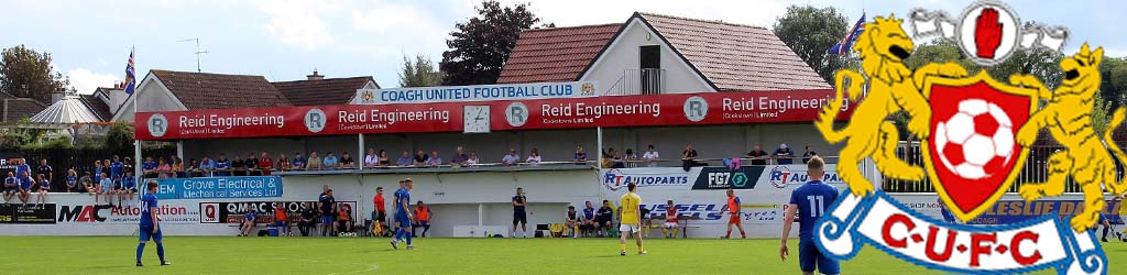 Hagan Park, home to Coagh United - Football Ground Map