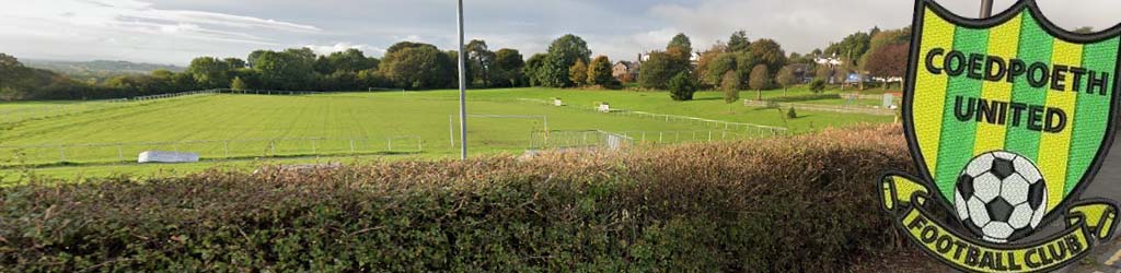 Pengelli Playing Fields, former home to Coedpoeth United - Football ...