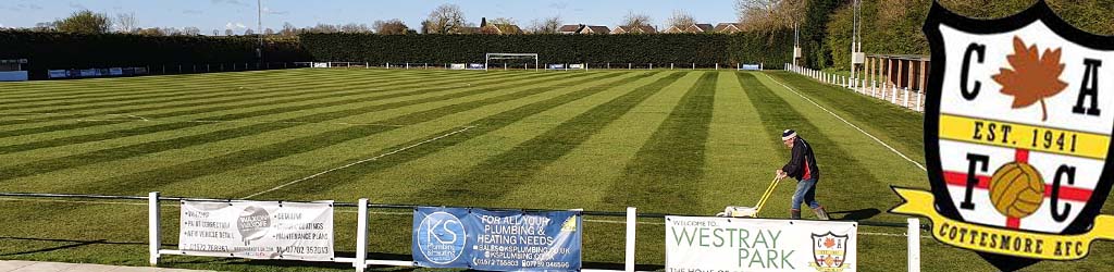 Westray Park, home to Cottesmore Amateurs, Cottesmore Amateurs Reserves ...