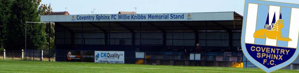 Sphinx Drive, home to Coventry Sphinx, GNP Sports, Coventry United ...