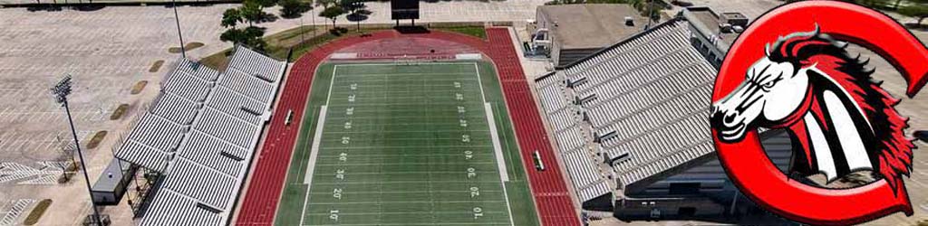 Tommy Standridge Stadium, home to Creekview Mustangs - Football Ground Map