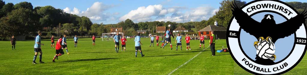 Crowhurst Recreation Ground, former home to Crowhurst FC, Crowhurst FC ...
