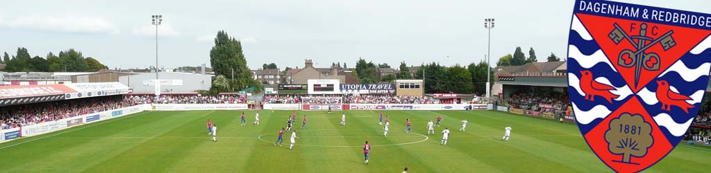 Victoria Road (Chigwell Construction Stadium), home to Dagenham ...