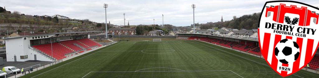 Brandywell Stadium, home to Derry City, Derry City Reserves, Institute ...
