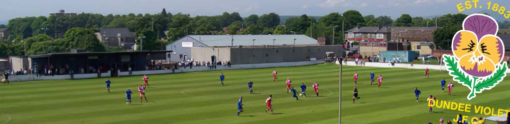 Glenesk Park, home to Dundee Violet - Football Ground Map