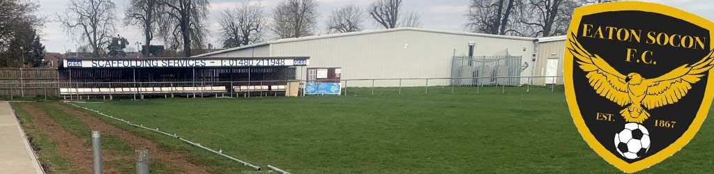 River Road, home to Eaton Socon, Eaton Socon Reserves - Football Ground Map